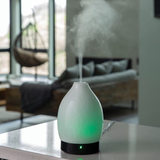 Airomé Moonstone Medium Ultrasonic Essential Oil Diffuser – Aura In ...