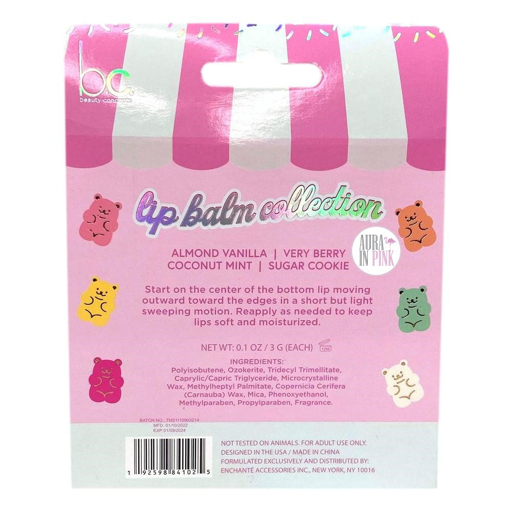 Beauty Concepts Treat Yourself Lip Balm Collection - Almond Vanilla, V ...