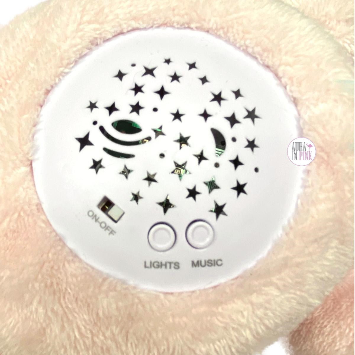 Dream Gro Baby Lullaby Dreams Projector Soother Pink Plush Unicorn ...