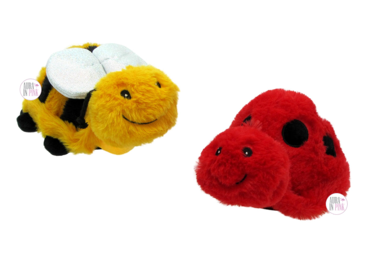 Metropawlin Pet Fiona Ladybug Fuzzy Spiker Squeaky Ball Dog Toy – Aura ...