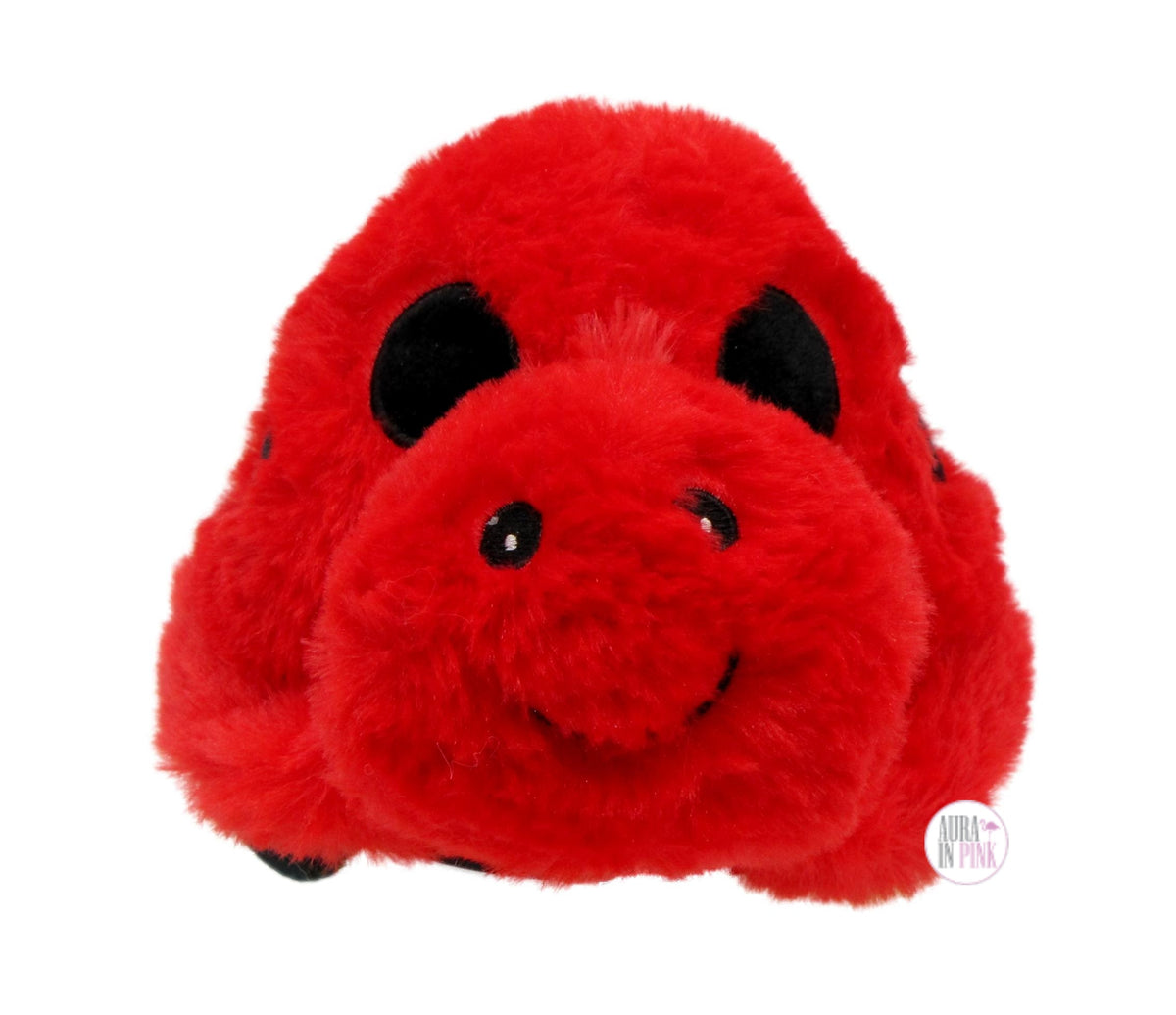 Metropawlin Pet Fiona Ladybug Fuzzy Spiker Squeaky Ball Dog Toy – Aura ...