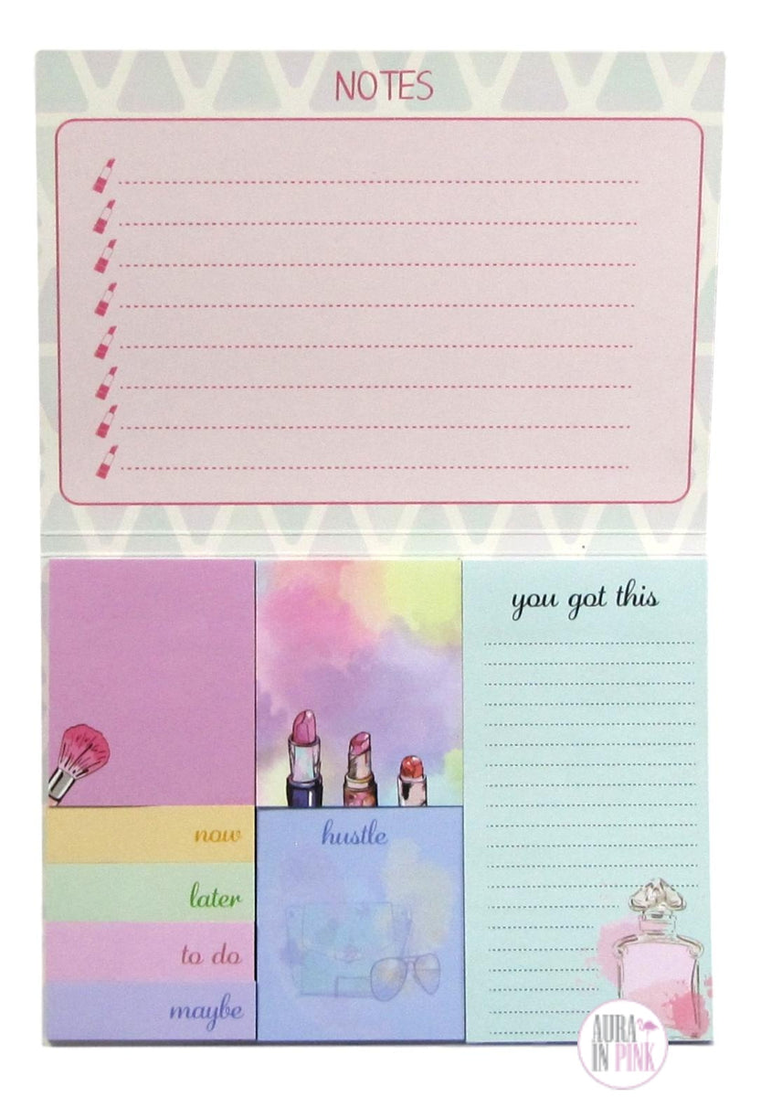 Hello Beautiful Inspirational Pastel Sticky Note Collection – Aura In ...
