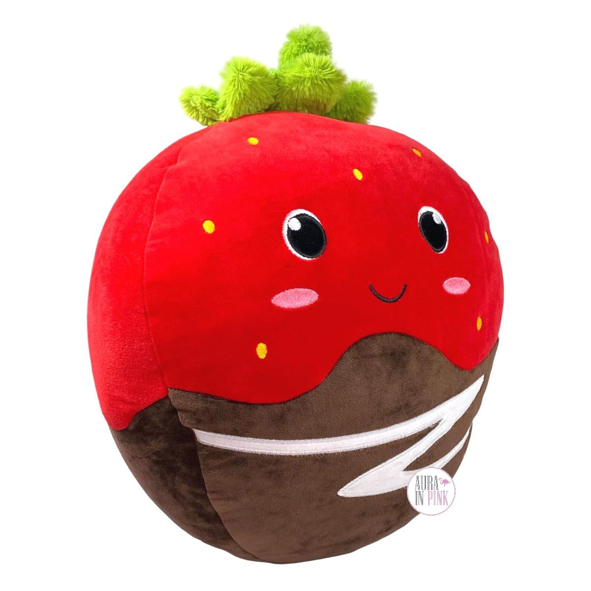 Linzy Toys Yum Yum Smoochy Pals Super Soft Plush Large Chocolate Straw ...