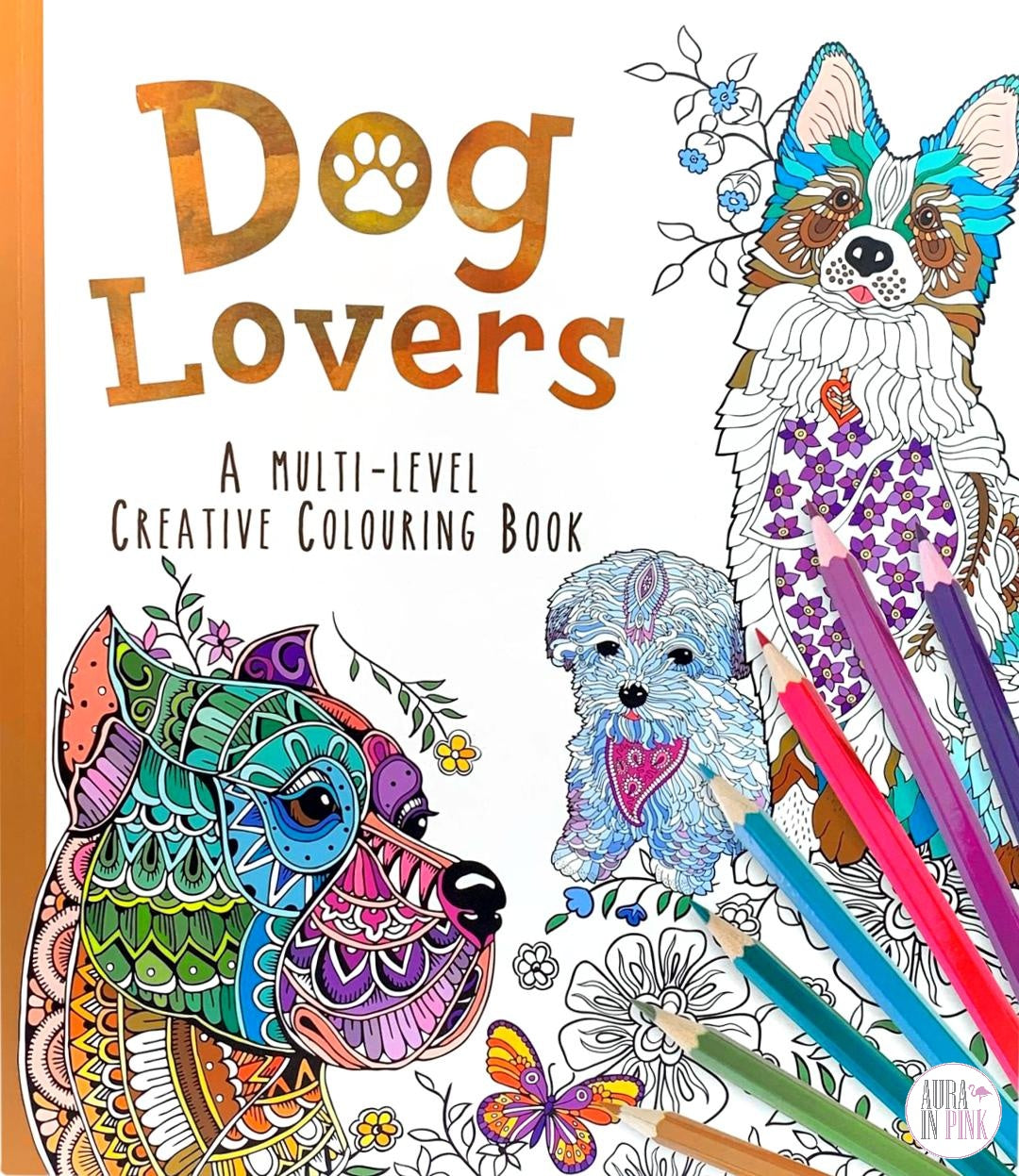 dog coloring book for adults