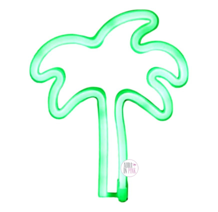 Tropical Palm Tree LED Neon Wall Light – Aura In Pink Inc.
